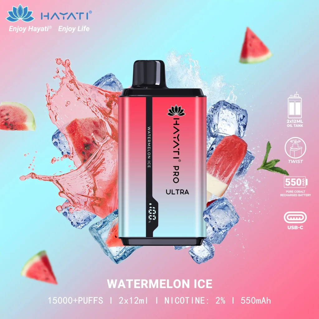 Hayati Pro Ultra 15K Watermelon Ice - Your Local Extra